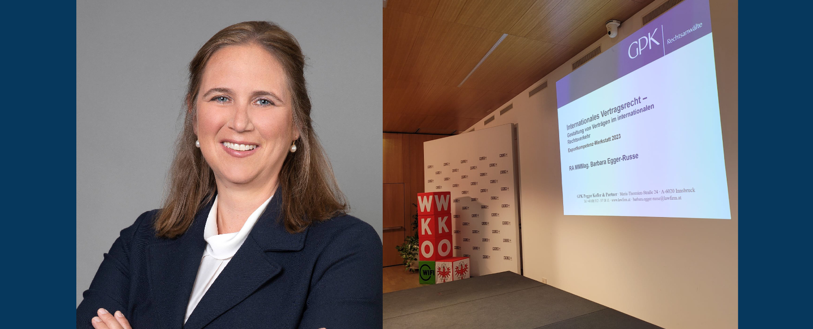 Barbara Egger-Russe Speaker at the Export Competence Workshop of the ...